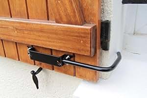 Shutter Lock, Black, Large 2 x shutter locks with handle for easy ...