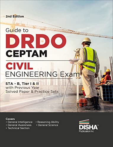 Buy Guide to DRDO CEPTAM Civil Engineering Exam STA - B, Tier I & II ...