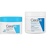 CeraVe SA Smoothing Cream for Rough and Bumpy Skin 340g with Salicylic ...