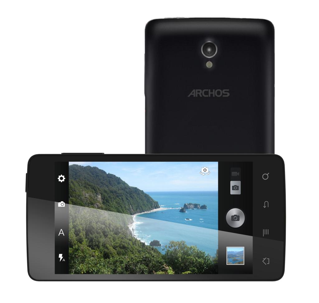 Archos 45 4GB Platinum Sim Free Smartphone: Amazon.co.uk: Electronics ...