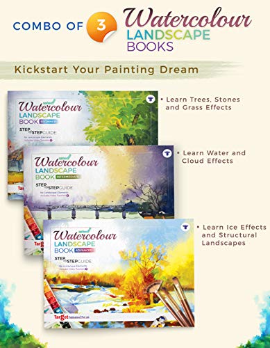 Buy Watercolour Landscape Painting Book for Artists | Qualtiy ...
