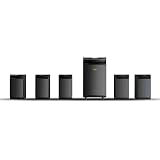 Philips Audio SPA8000B/94 5.1 Channel 120W Multimedia Speaker System ...