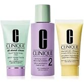 Clinique 3 STEP INTRO SYSTEM - DRY TO NORMAL SKIN (TYPE II) : Amazon.co ...