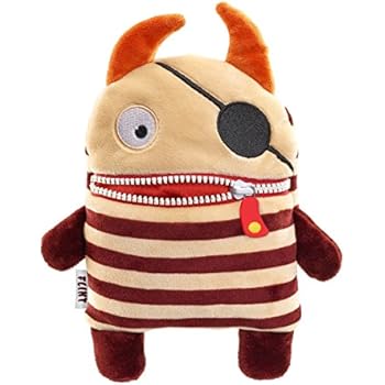 Worry Monster Plush Soft Toy blue & orange: Amazon.co.uk: Toys & Games