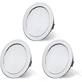 LEDLUX, 4 stuks, mini-led-inbouwspots, rond, smal, 3 W, DC 12 V, 24 V ...