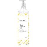 Amazon Brand - Solimo Hand Sanitizer Gel (75% v/v Alcohol) with Vit E ...