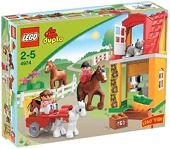 LEGO DUPLO 4974 Horse Stables: Amazon.co.uk: Toys & Games