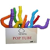 Buy YRTOYS Pop Tubes Fidget Toy, Sensory Tubes, Poppin Pipes for Kids ...