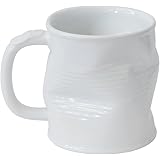 Squashed Tin Can Mug Yellow 7.8oz / 220ml | Crumpled Mug, Squashy Mug ...