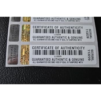 SECURITY STICKERS TAMPER-EVIDENT WARRANTY VOID RED AND BLACK DO NOT ...