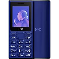 HMD 105 Keypad Phone with Built-in UPI App, Phone Talker, Long-Lasting Battery, Wireless FM ...