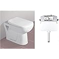 InArt Combo Ceramic Floor Mounted European Western Water Closet Toilet ...