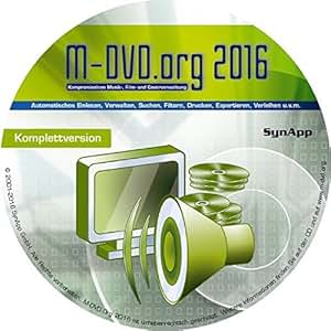 M-DVD.Org 2016 - Komplettversion - Musik, Film & Cover-Verwaltung mit ...