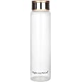 SignoraWare Element Borosilicate Glass Water Bottle with Screw Cap ...