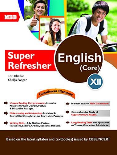 Buy MBD English Super Refresher Core - Class 12 Book Online at Low ...
