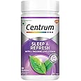 Centrum Sleep & Refresh - 30 Gummies|Melatonin, L-Theanine, Vitamin B3,B6 support Restful Sleep ...