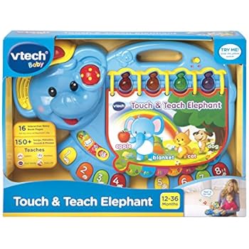 VTech Baby Touch and Teach Elephant: Amazon.co.uk: Toys & Games