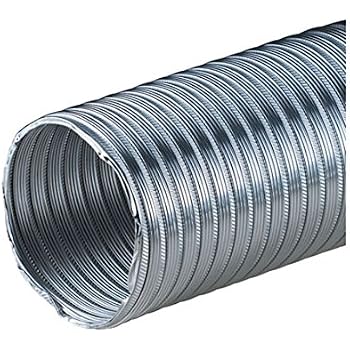 Aluminium Flexible Hose 115mm 4 5 Alloy Air Ducting Pipe Extractor