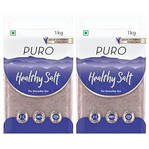 Puro Healthy Salt, 1kg (Pack of 2) : Amazon.in: Grocery & Gourmet Foods