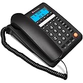 Beetel M56 Caller ID Corded Landline Phone with 16 Digit LCD Display ...
