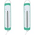 2 Pcs Newton Meter 10N Spring Meter Bar Dynamometer for Physics ...