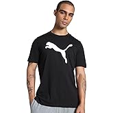 Puma Polyester Men's Printed Regular T-Shirt (58672401 Black XS ...