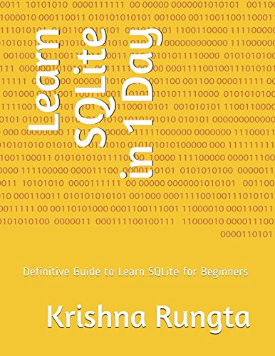 Buy Learn Sqlite In 1 Day Definitive Guide To Learn Sqlite For