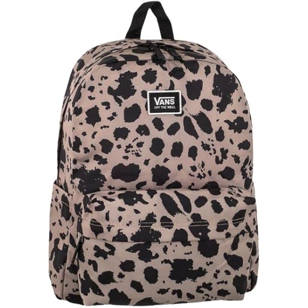Vans off the wall leopard print backpack sales