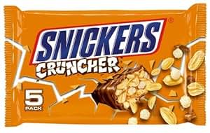 Snickers Cruncher 5 Pack 290 g, 5er Pack (5 x 200 g Packung): Amazon.de ...