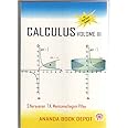 Buy Calculus : Volume 3 Book Online at Low Prices in India | Calculus ...