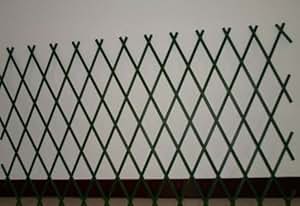 3 x Green Expanding Plastic Garden Trellis 180 X 40cm 1.8m New PVC ...