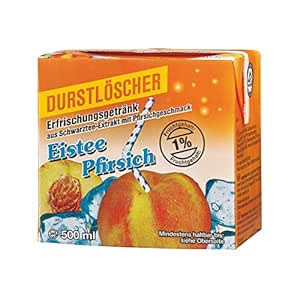 WeserGold - Durstlöscher Eistee Pfirsich 4x12x0,5L: Amazon.de: Lebensmittel & Getränke