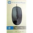 Amazon.in: Buy HP M10 Wired USB Mouse with 3 Buttons High Definition 1000DPI Optical Tracking ...