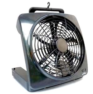 Ventilator Air-Cooler Schwarz Stand-Ventilator 12W Kühler Raum-Lüfter ...