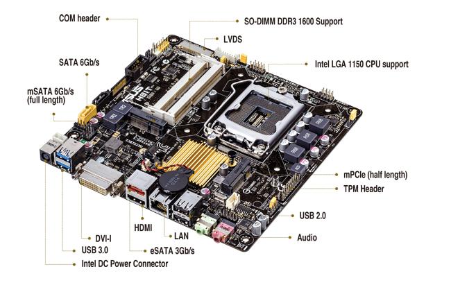 Asus H81T Mainboard Sockel 1150: Amazon.de: Computer & Zubehör