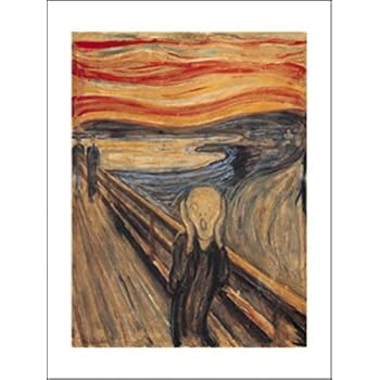 Amazon.de: 1art1 82967 Edvard Munch - Der Schrei, 1893 Poster ...