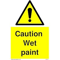 German Wet Paint Signs Caution Wet Paint • Patch — PIN MUSEUM®