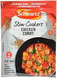 Schwartz Packet Sauce Range (Slow Cooker Chicken Curry 3 x 33g ...