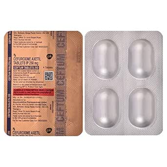 Ceftum 250 - Blister Pack of 4 Tablets : Amazon.in: Health & Personal Care