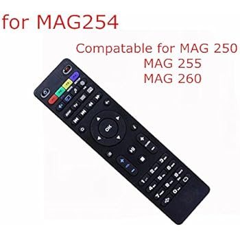 Genuine Original Remote Control For Mag 250, 254, 255: Amazon.co.uk ...