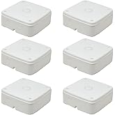 Sinloe PVC Square Junction Box 4x4 Inches 10 Nos Pack for CCTV Cameras : Amazon.in: Toys & Games