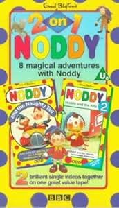 Noddy: 2 On 1 [VHS]: Noddy: Amazon.co.uk: Video
