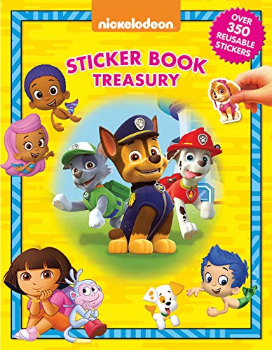 NICKELODEON STICKER BOOK TREASURY INC PAW PATROL - OVER 350 STICKERS ...