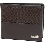 Buy TITAN Brown Leather Men's Wallet (TW106LM1DB) at Amazon.in