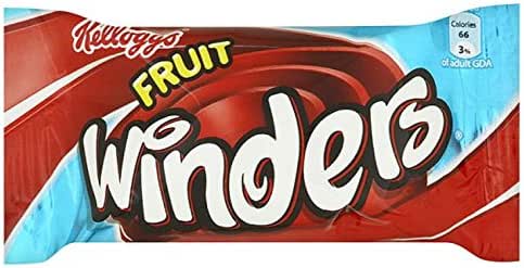 Kellogg's Fruit Winders Strawberry (30 x 17g Packs): Amazon.co.uk: Grocery