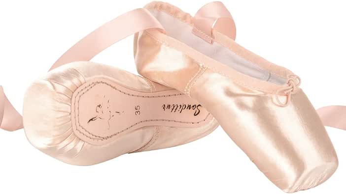 Soudittur Scarpette da Danza Classica Punte Pointe Balletto Scarpe da ...