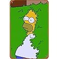 Studio B The Simpsons Homer Bush The Simpsons Poster Metal Sign Wall ...