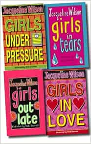 The Girls Collection Jacqueline Wilson 4 Books Set (Girls in Tears ...