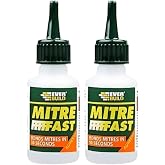 Pack of 6 Everbuild Mitre Fast Instant Bonding Kit 50g Adhesive 200ml ...