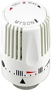 Myson Standard Thermostatic Radiator Valve Replacement Head Only (TRV 2 ...